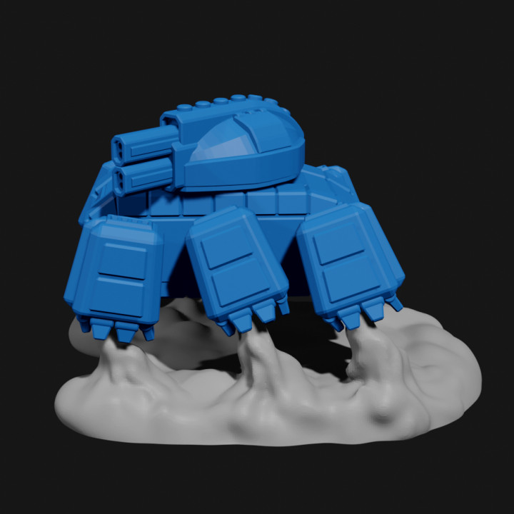 3D Printable Hover Tank by Donya Quick