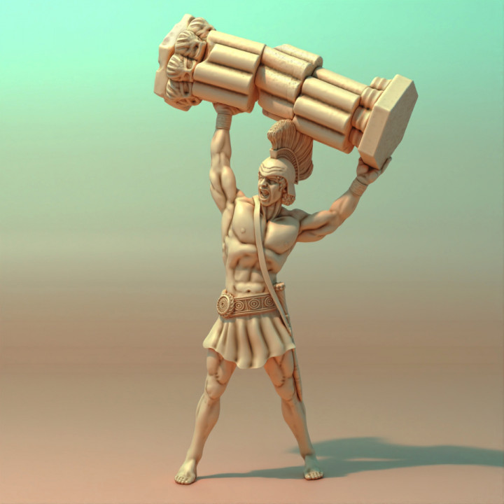 3D Printable Empyrean Titans – Full Mythic Miniature Set with Titans ...