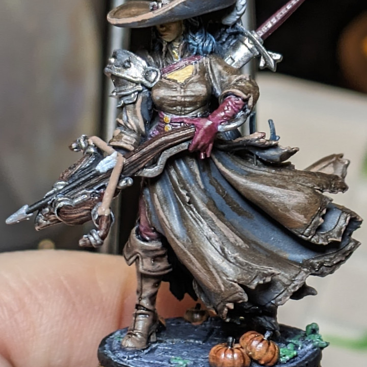 3D Print of Demon Hunter Mara by Faeiry