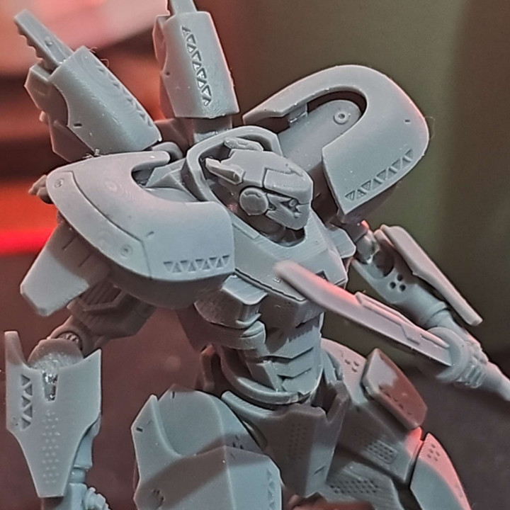 3D Print of OE-1 Assault Mech (Posable) - 5e Compatible by Havok88