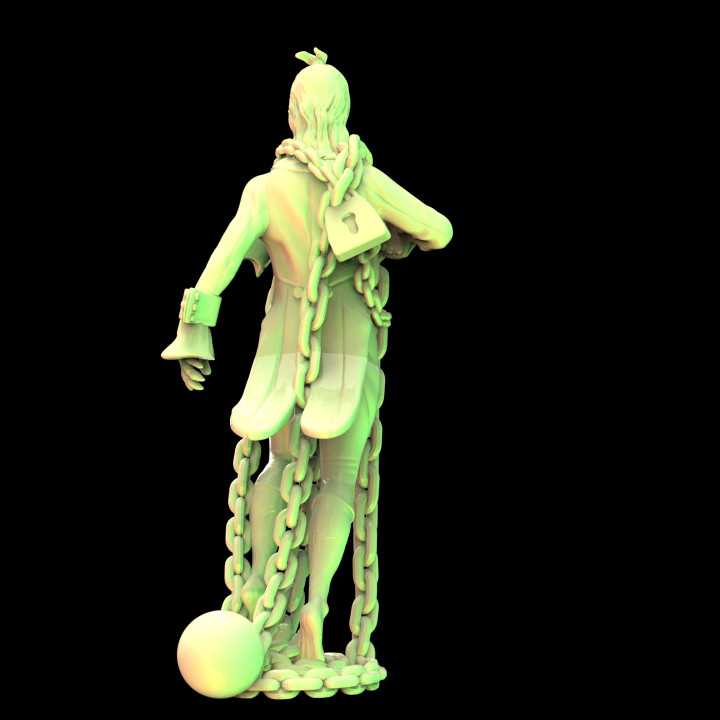 3D Printable Jacob Marley by Gametee 3d Miniatures