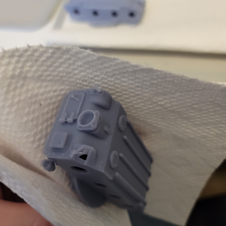 3D Print of Dague and Hasta Pocket Tanks by JimboGablogian