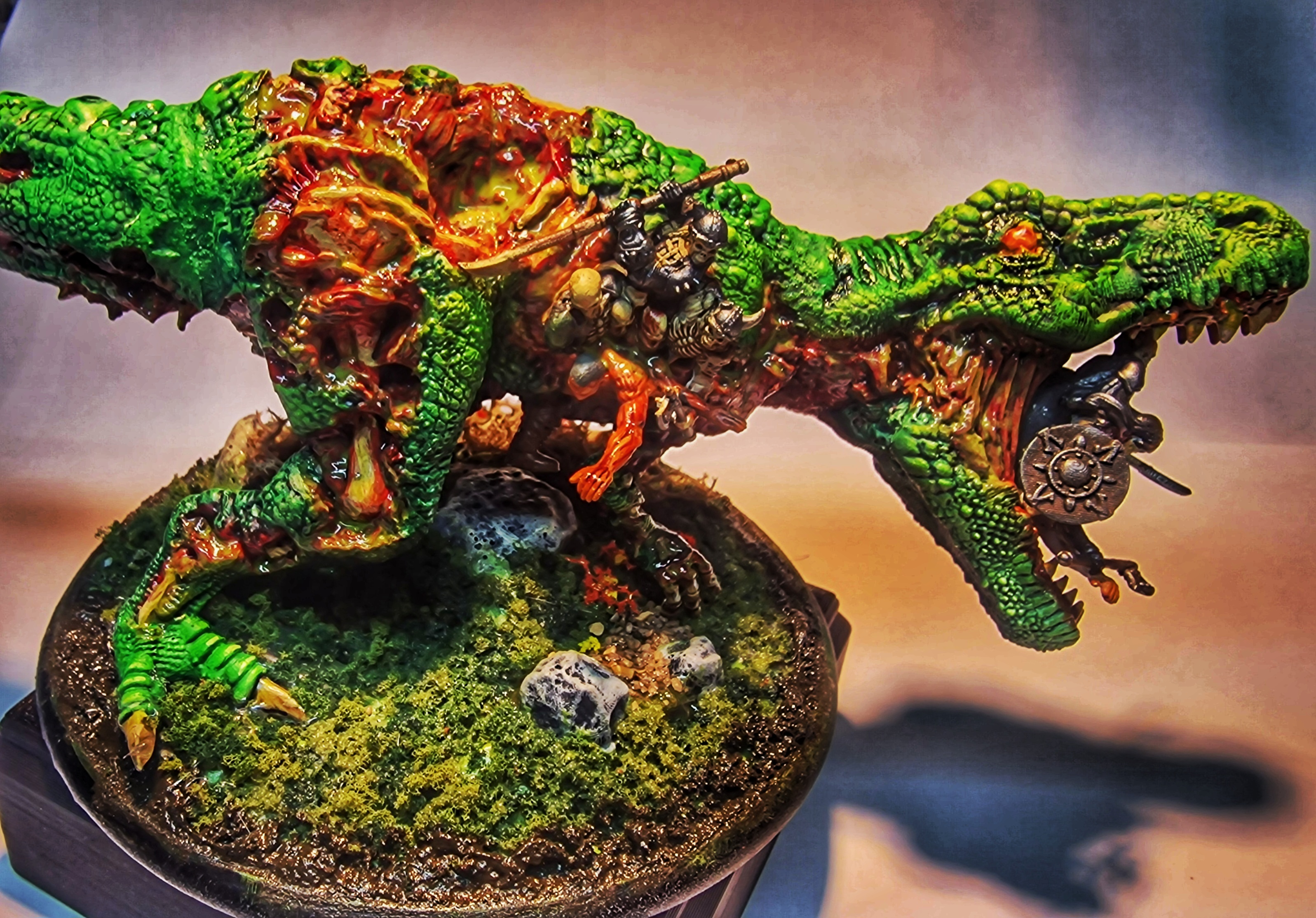 3D Printable Zombie T-Rex by Papel 3D