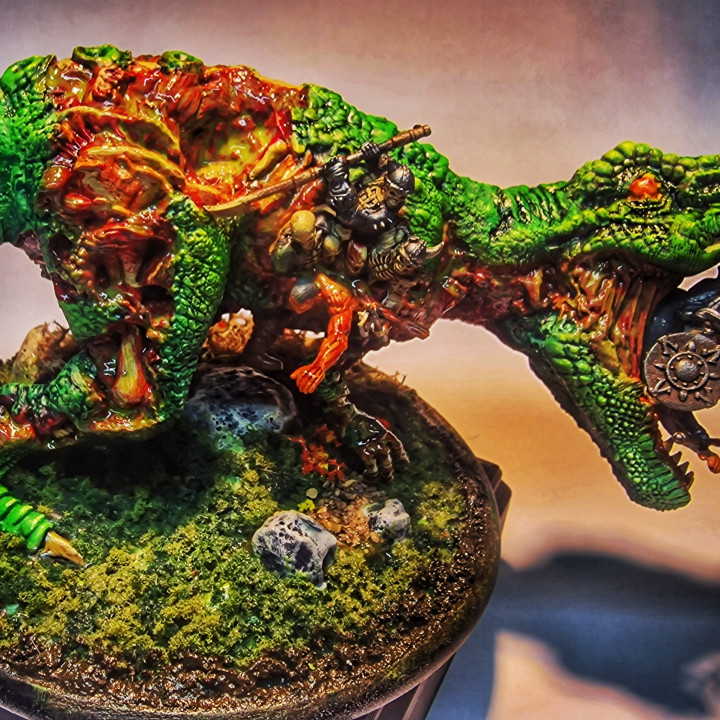 3D Print of Zombie T-Rex by Mr. Gadget