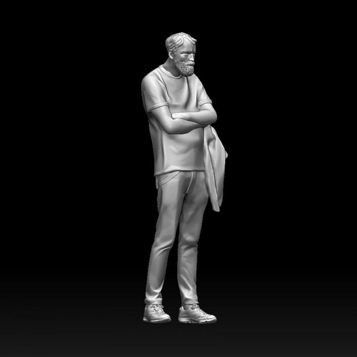 3D Printable YOUNG MAN by Dmitrii Tishchenkov