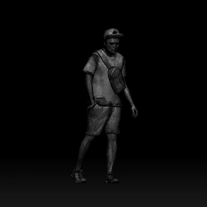 3D Printable YOUNG MAN by 3Dimontis