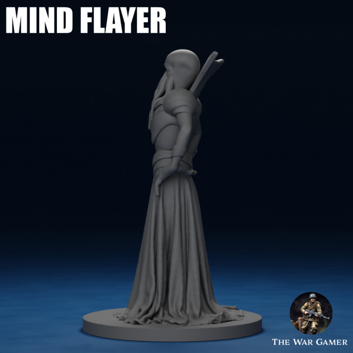 3D Printable Mind Flayer by The WarGamer