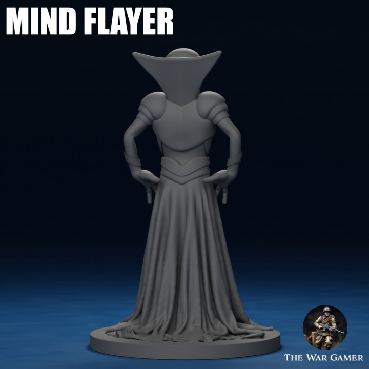 3D Printable Mind Flayer by The WarGamer