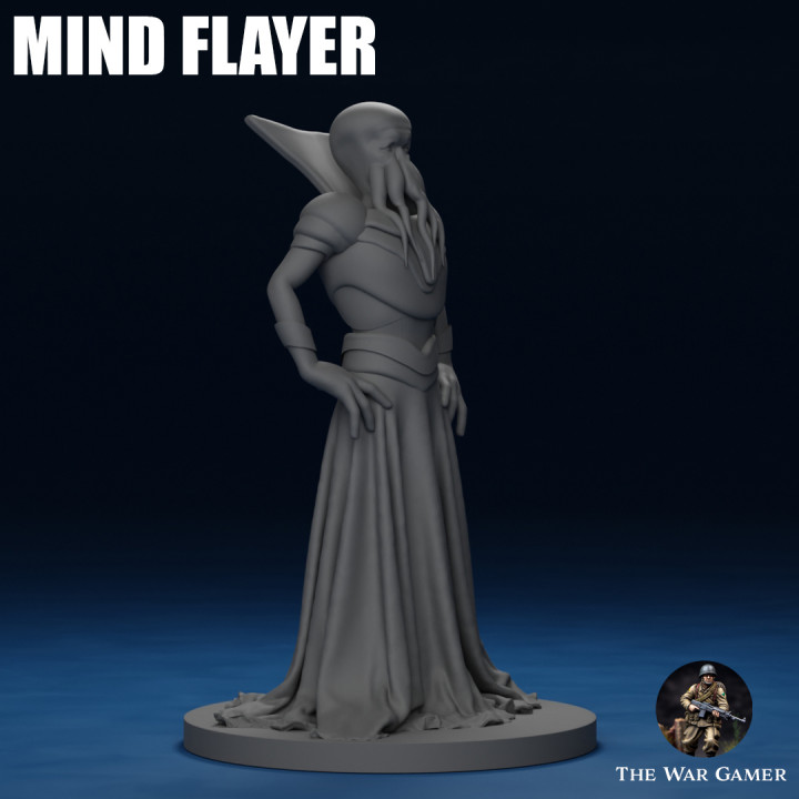 3D Printable Mind Flayer by The WarGamer