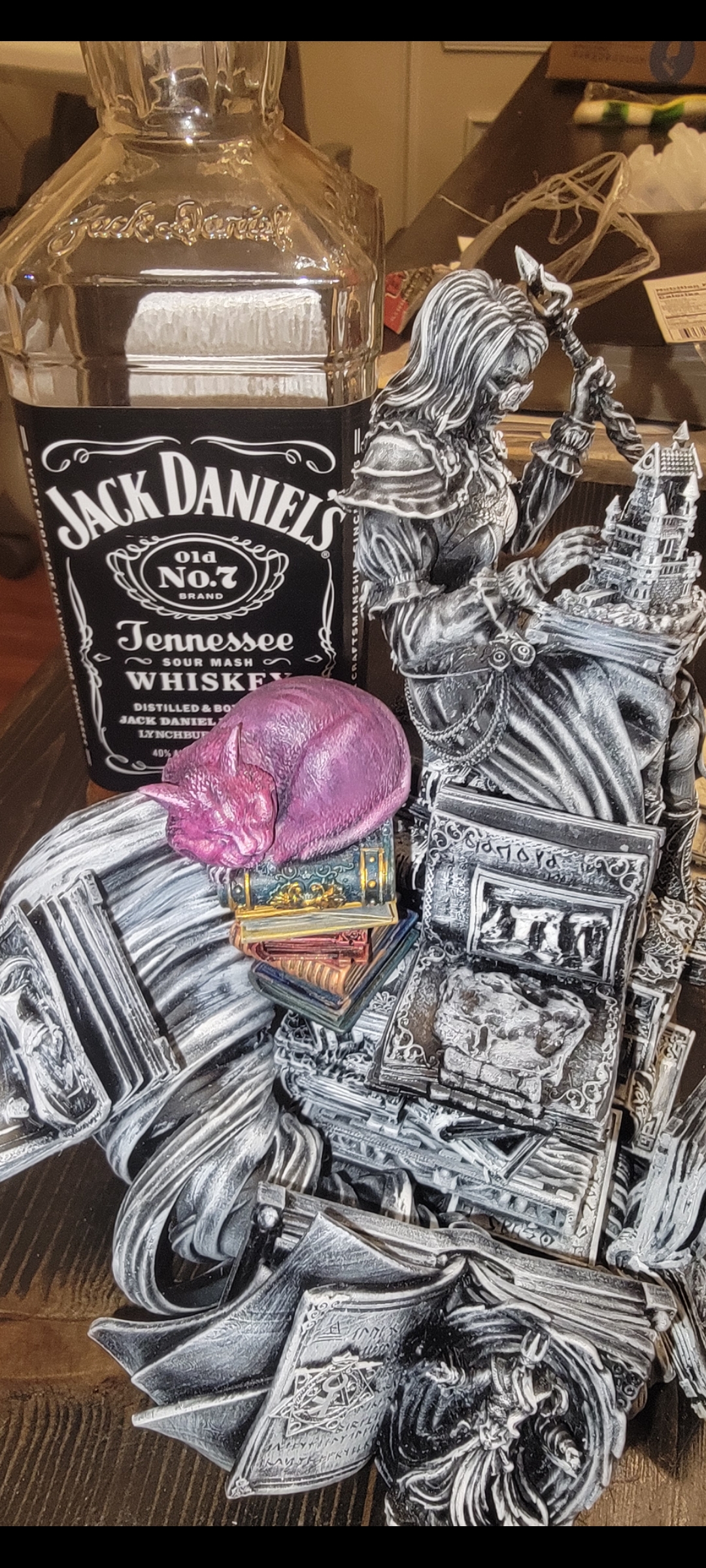 3D Printable Orinthia The Magical Librarian DIORAMA [presupported] by ...