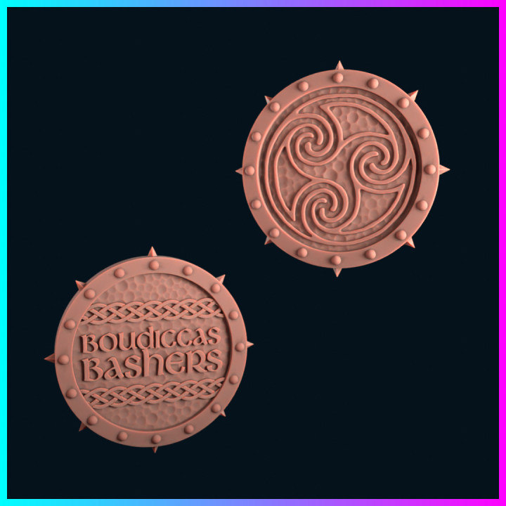 3D Printable Fantasy Football - Dwarf Team Token and Coin by koolkiwi ...