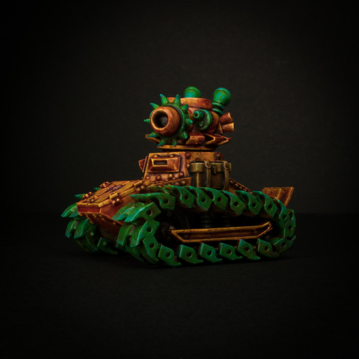 3D Printable Tonk by Knucklebones Miniatures