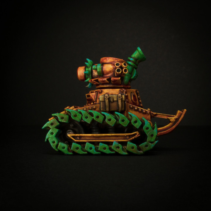 3D Printable Tonk by Knucklebones Miniatures