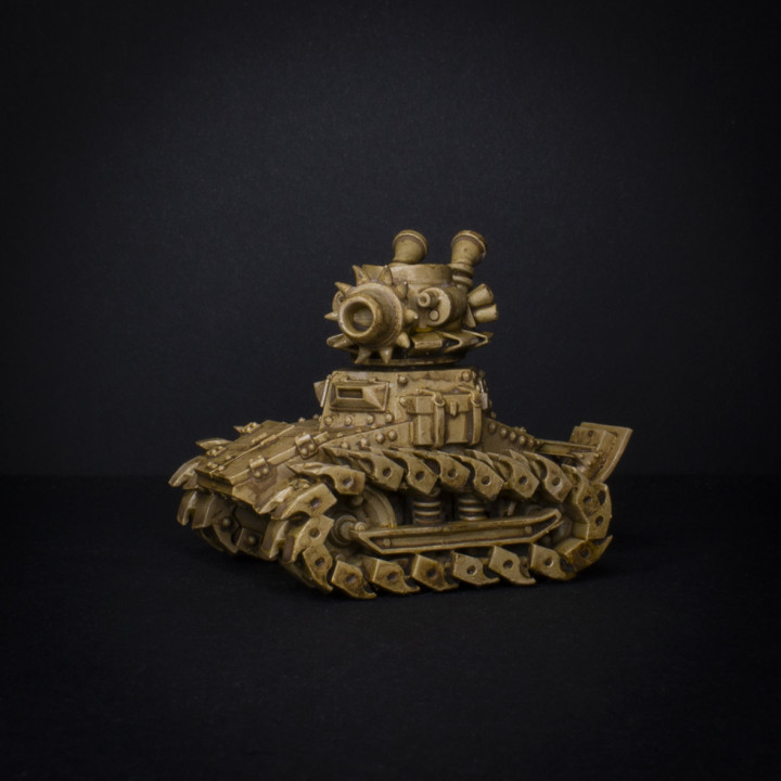 3D Printable Tonk by Knucklebones Miniatures