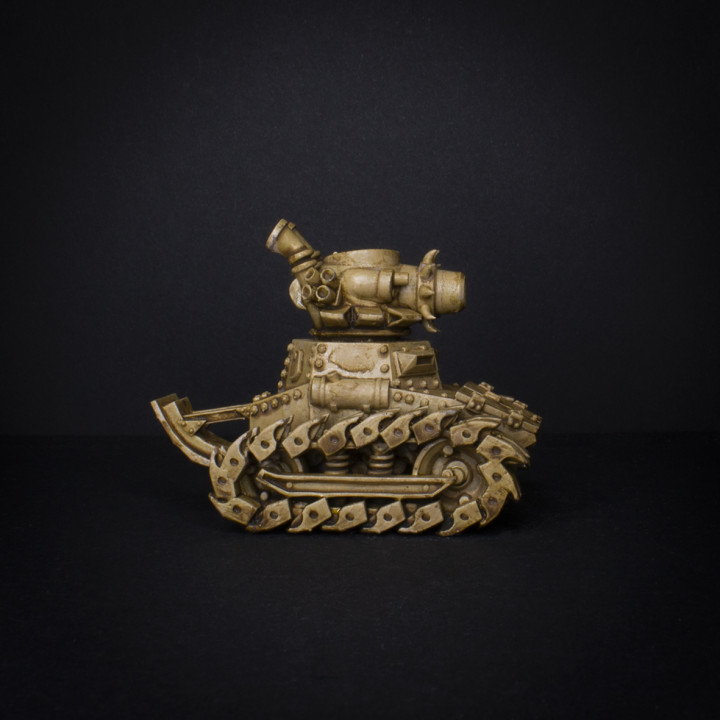 3D Printable Tonk by Knucklebones Miniatures