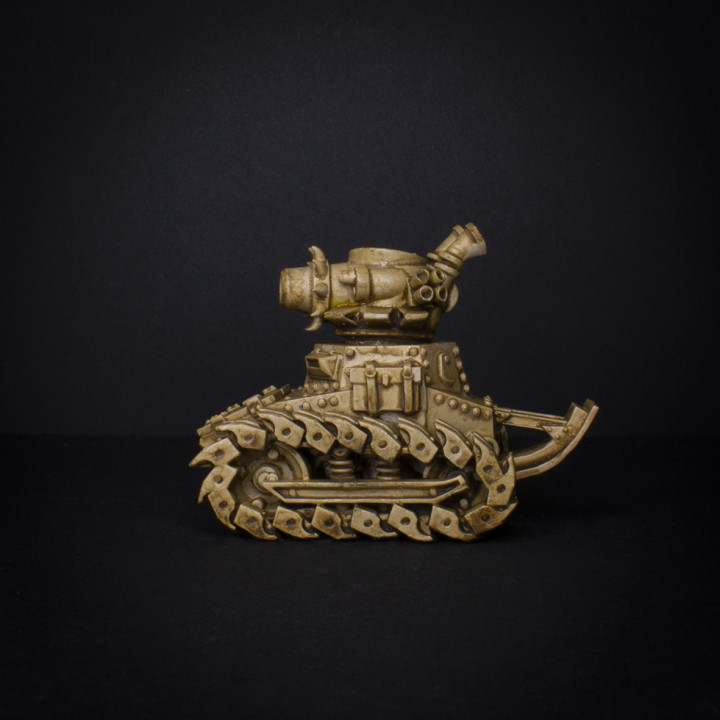 3D Printable Tonk by Knucklebones Miniatures