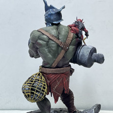 3D Printable Ogre Mortar Specialist by Witchsong Miniatures