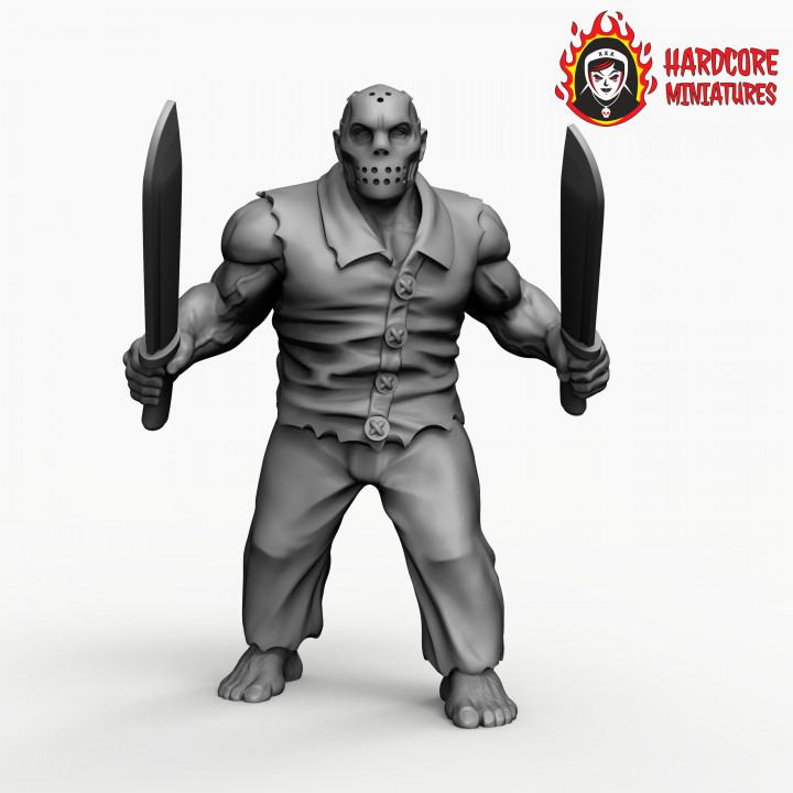 3D Printable Splatter Man by Hardcore Miniatures