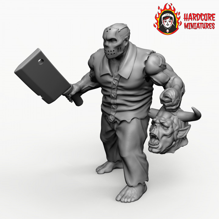 3D Printable Splatter Man by Hardcore Miniatures