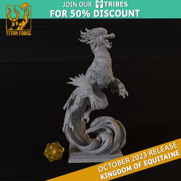 3D Printable Fae Monster - Kingdom of Equitaine - Titan Forge ...