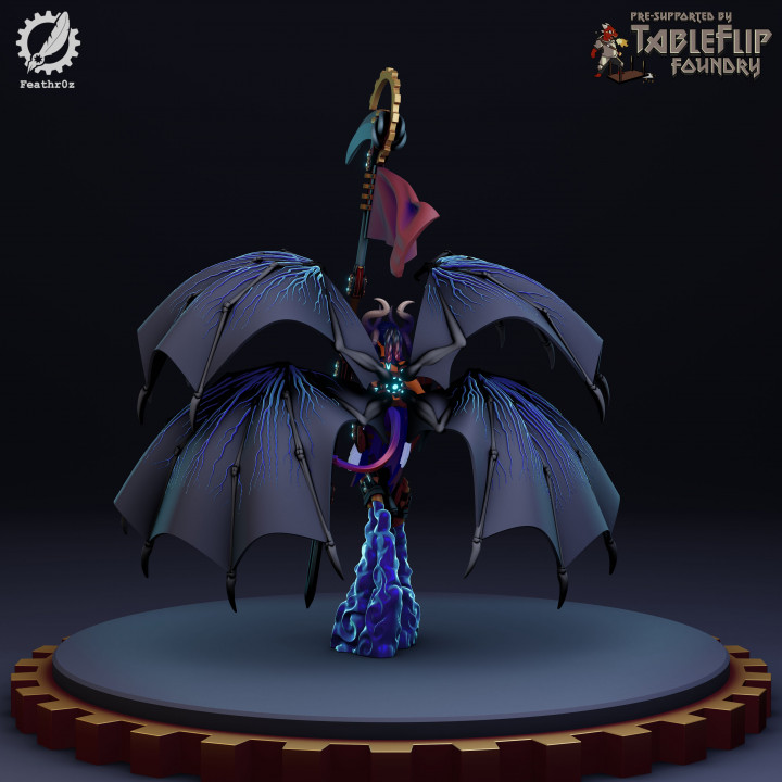 3D Printable Aurora Vanguard - Colonel_0002_Archdemon by feathr0z