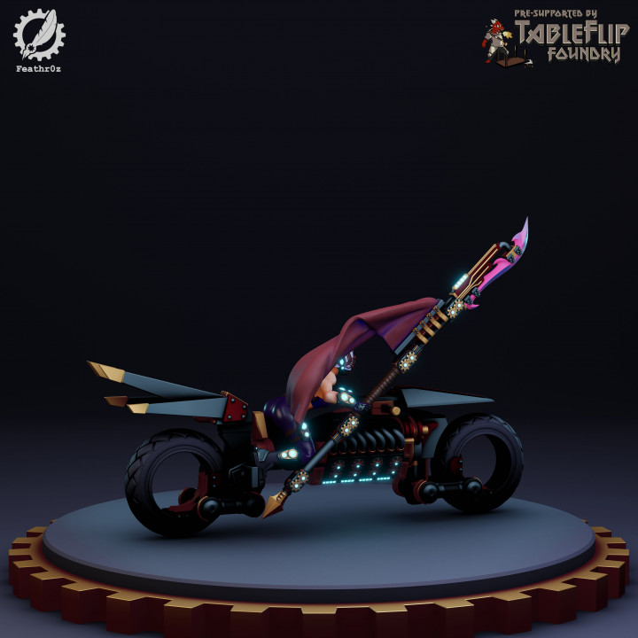 3D Printable Pack - Aurora Vanguard -Bike_Squad_P03 by feathr0z