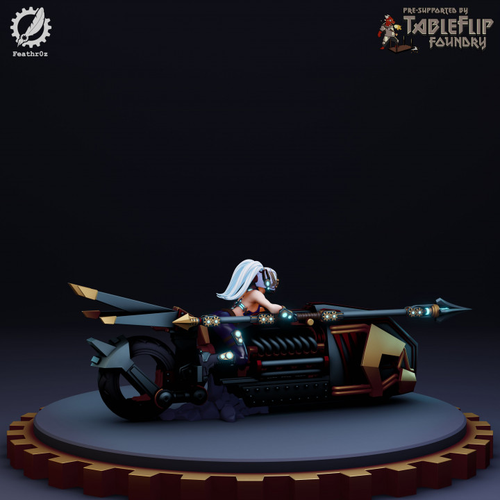 3D Printable Pack - Aurora Vanguard -Bike_Squad_P03 by feathr0z