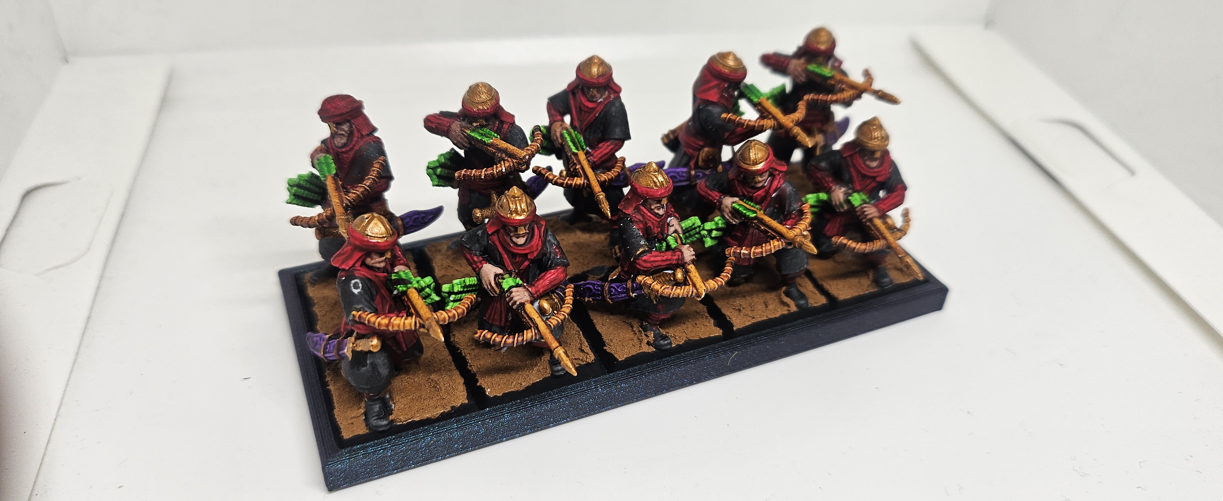 3D Printable Araby Crossbowmen by Kyoushuneko Miniatures