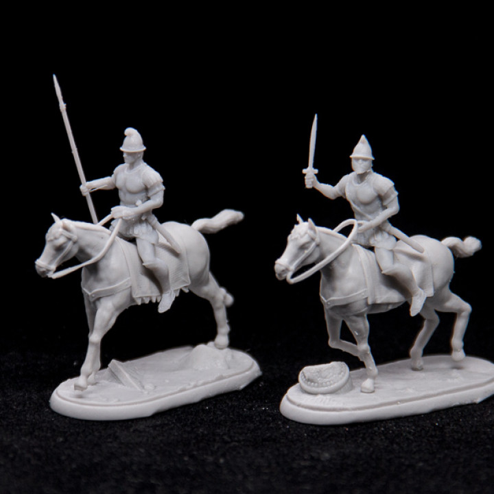 3D Printable Macedonian Companion Cavalry with Phrygian Helmets by ...