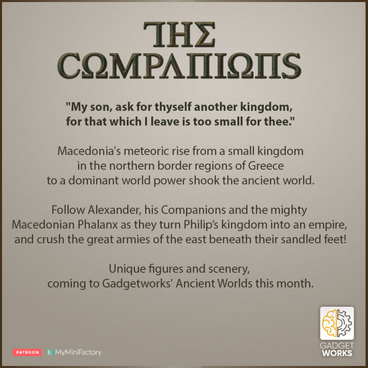 3D Printable Macedonian Companion Cavalry with Phrygian Helmets by ...