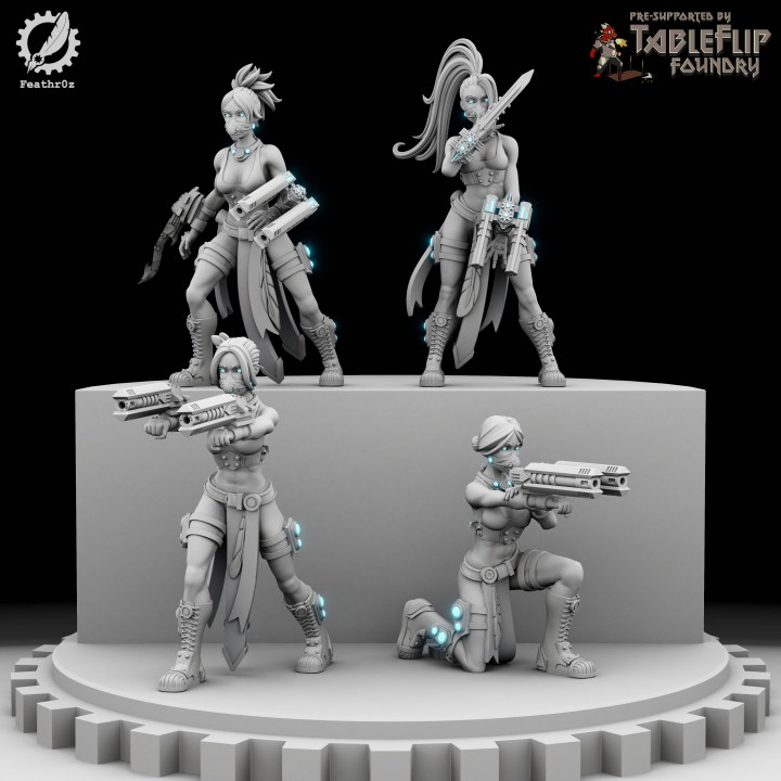 3D Printable Mega Pack - Aurora - Vanguard - Recon Release 0001 by feathr0z