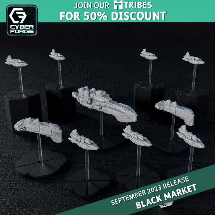 3D Printable Cyber Forge Black Market Hyperfront Steamcore Order by ...