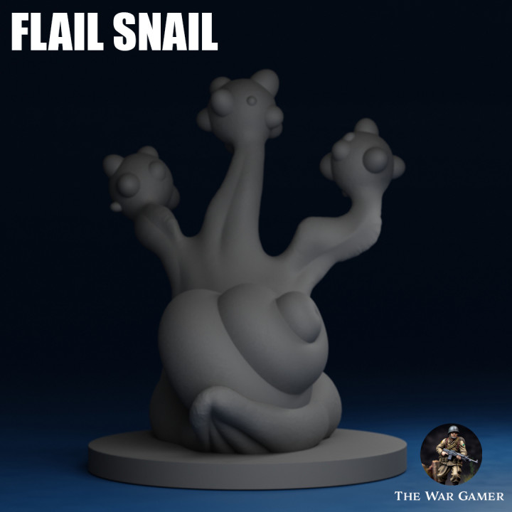 3D Printable Flail Snail by The WarGamer
