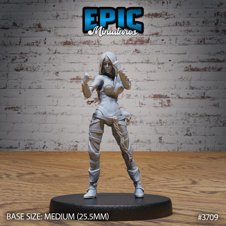 3D Printable Void Cultist Female Attack / Astral Necromancer ...