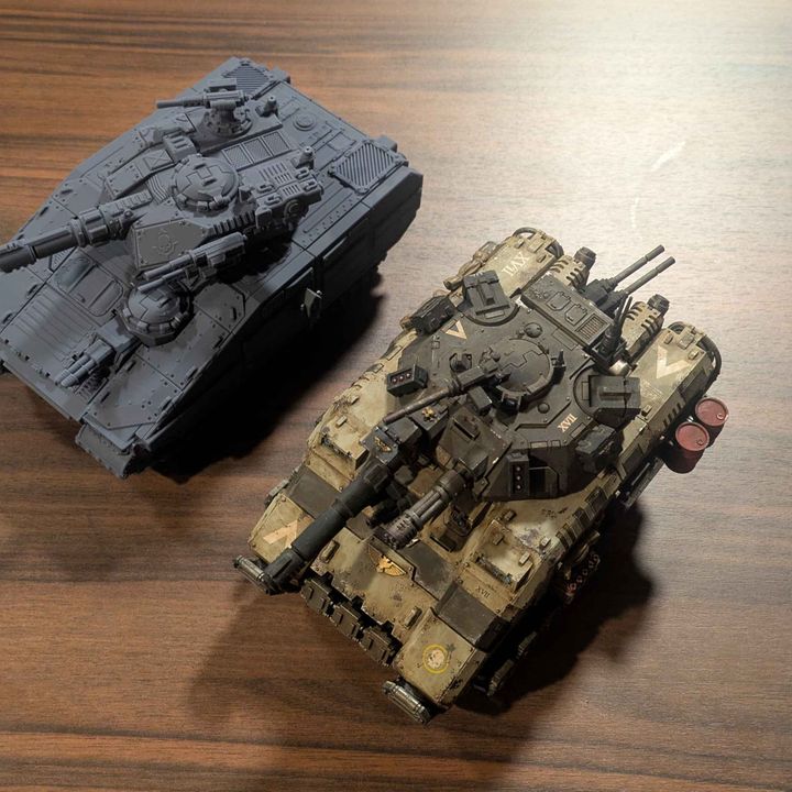 3D Print of Jörmungandr-Pattern Armored Fighting Vehicle by quintonwatson