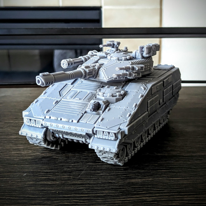 3D Printable Jörmungandr-Pattern Armored Fighting Vehicle by Maelstrom ...