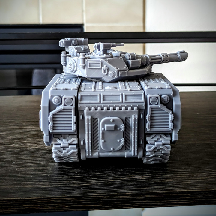 3D Printable Jörmungandr-Pattern Armored Fighting Vehicle by Maelstrom ...