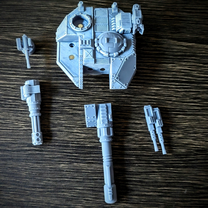 3D Printable Jörmungandr-Pattern Armored Fighting Vehicle by Maelstrom ...