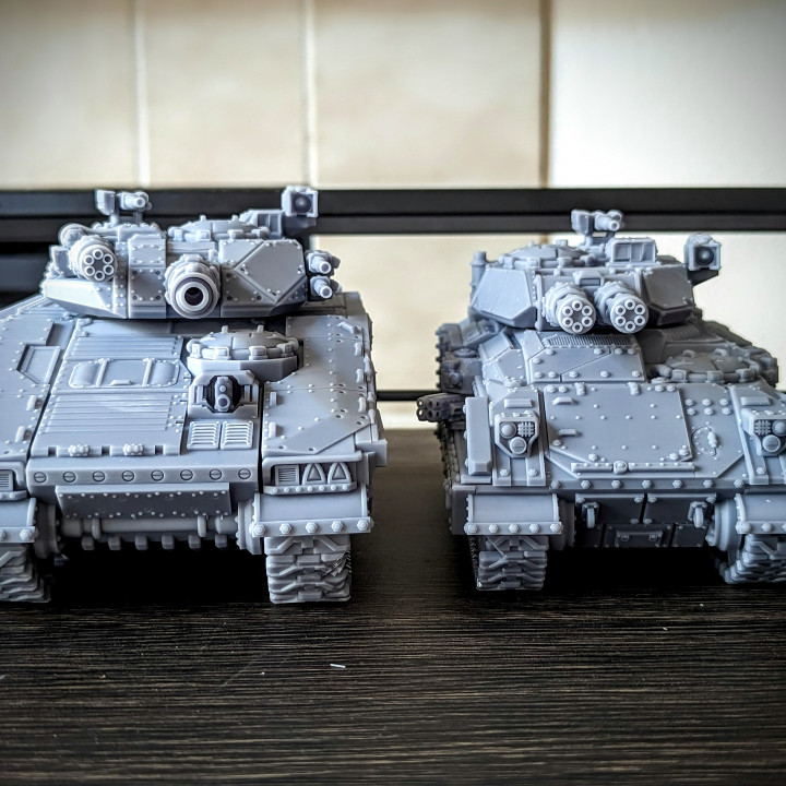 3D Printable Jörmungandr-Pattern Armored Fighting Vehicle by Maelstrom ...