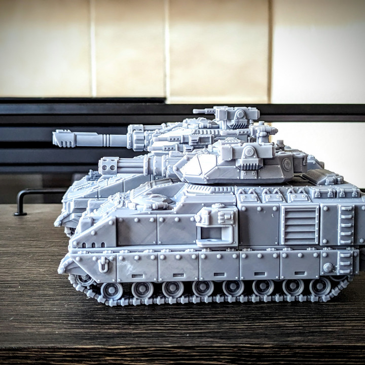 3D Printable Jörmungandr-Pattern Armored Fighting Vehicle by Maelstrom ...