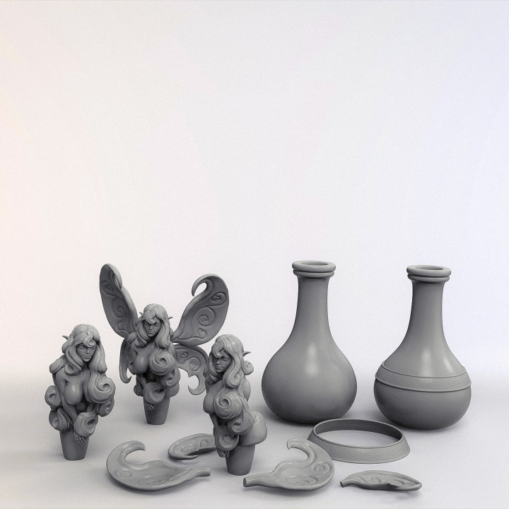 3D Printable Alco Fairy by Andrew Yakovlev