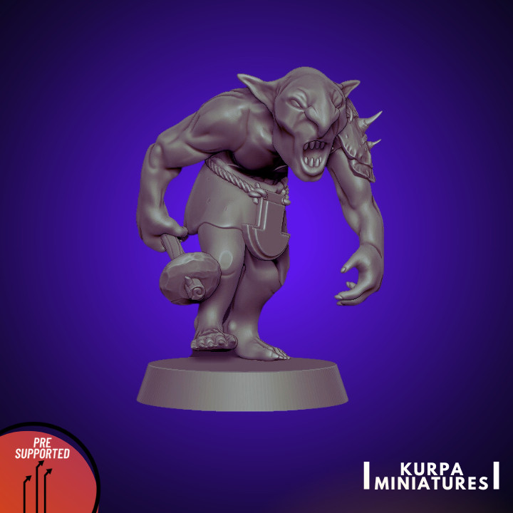3d Printable Goblin Waband By Kurpa Miniatures