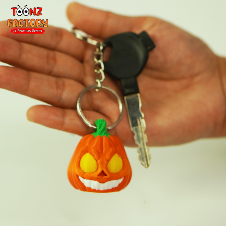 3D Printable Halloween Keychains by Toonz Factory