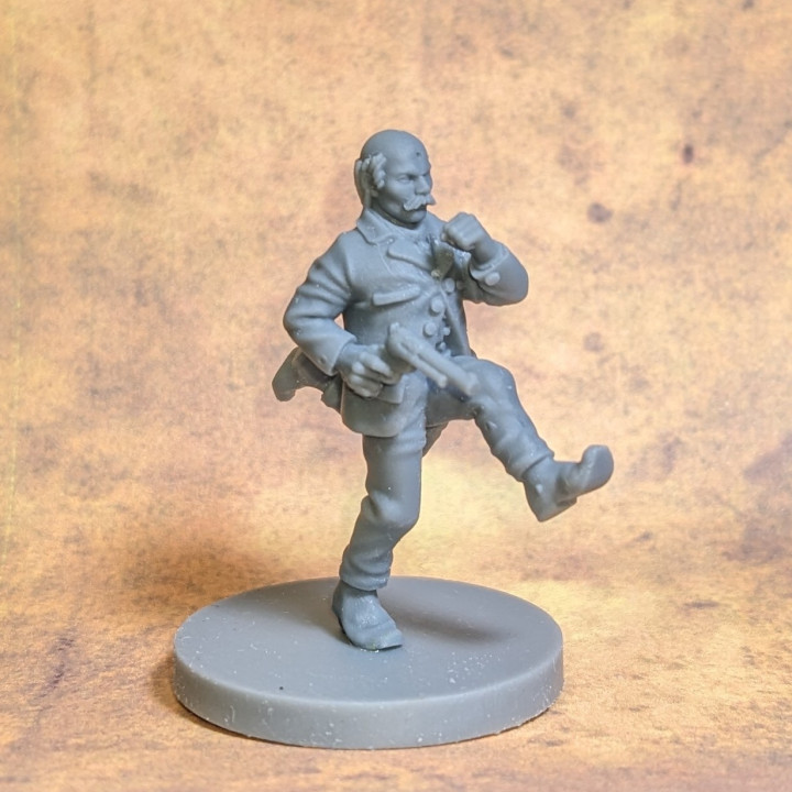 3D Printable Dan McGhann, the Three Legged Man by Knuckleduster Digital