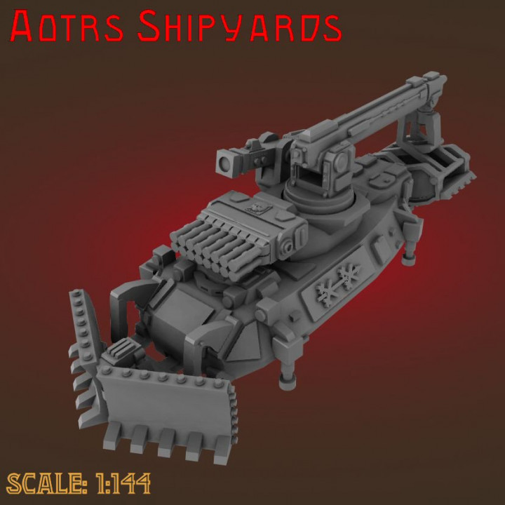 3D Printable MG144-Aotrs20 Tomb Guardian Engineering Vehicle by Aotrs ...