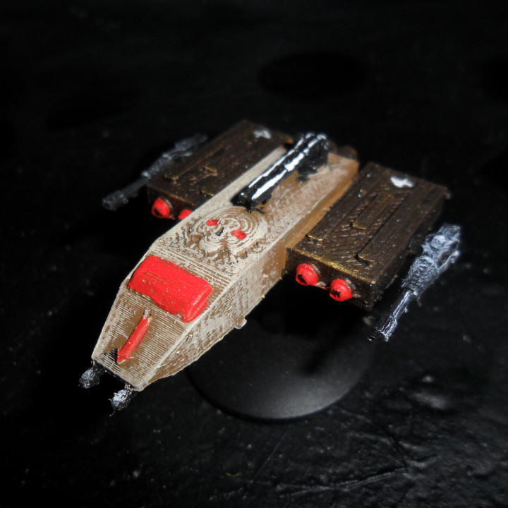 3D Printable SW300-Aotrs 02 Foulwing Fighter by Aotrs Shipyards