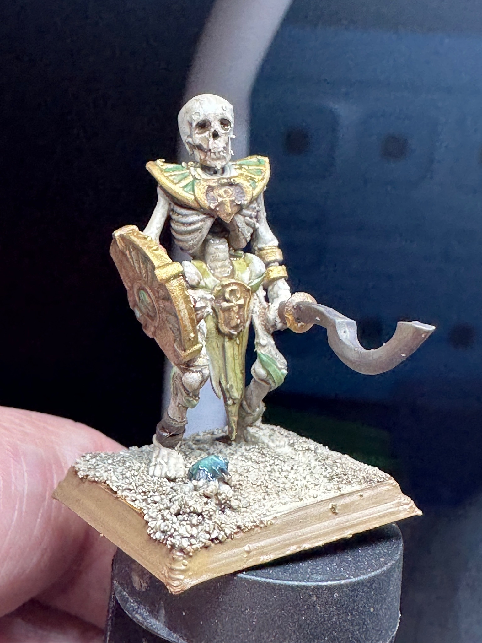 3D Printable Pharaoh's Legacy - Free Skeleton by Crab Miniatures