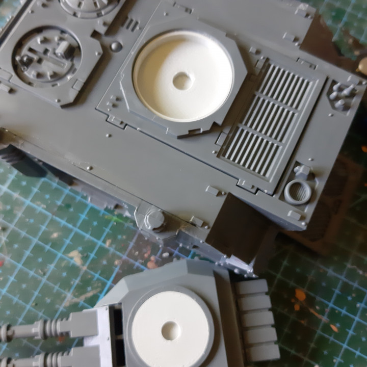 3D Printable Predator Turret Mount, Magnetized by Voy Forges