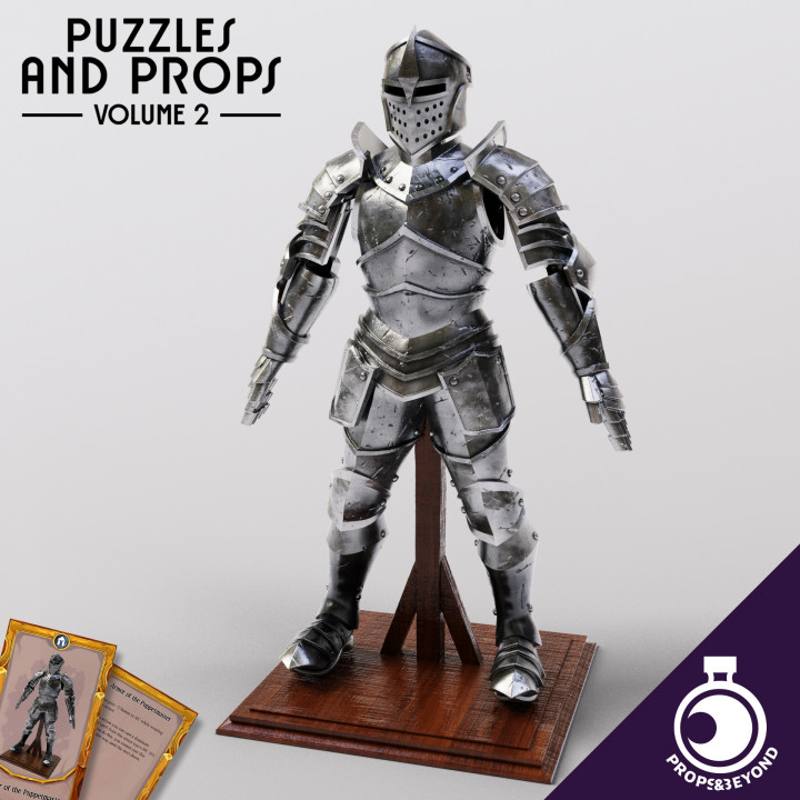 3D Printable Armor of the Puppetmaster - Miniature Armory by Props&Beyond