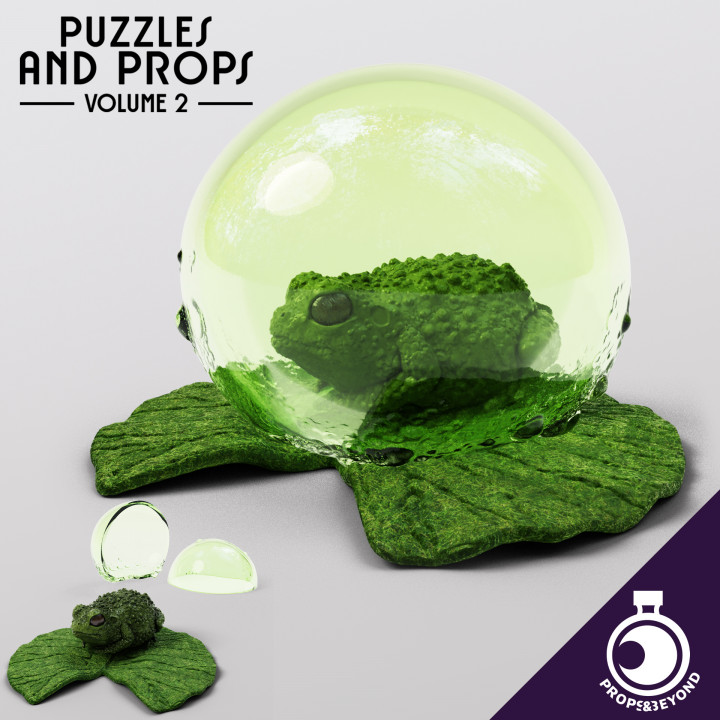 3D Printable Giant Frog Egg - Monster Trophy by Props&Beyond